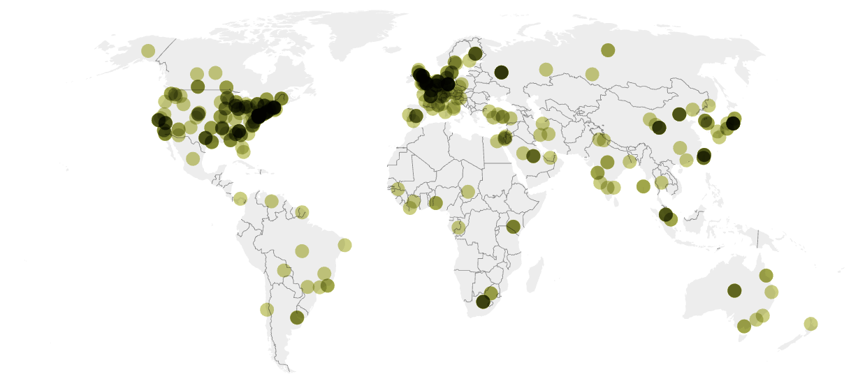 A map of laboratory-acquired infections · Chris Said